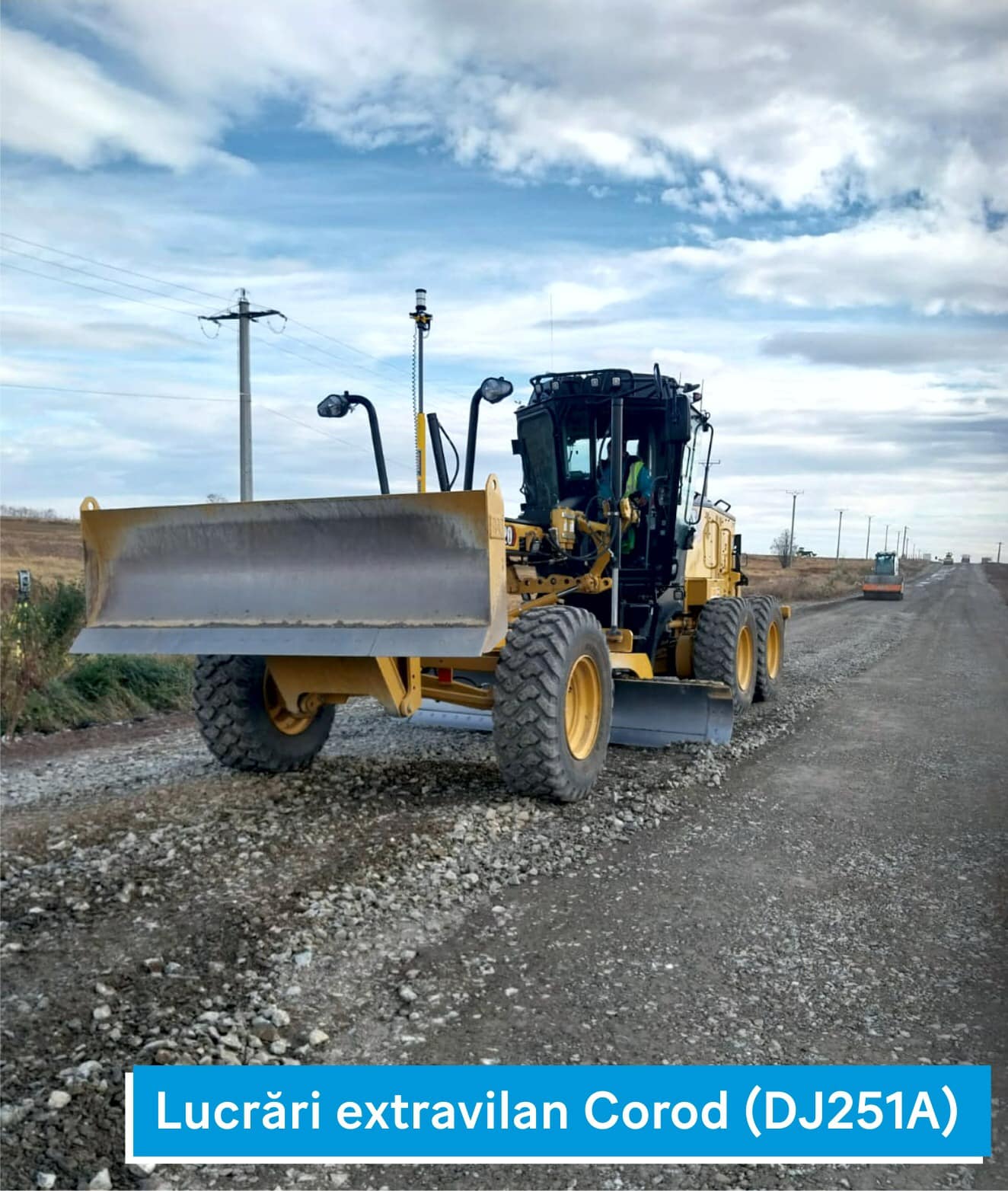 CJ Galați: Lucrări de modernizare a infrastructurii rutiere între Matca ...